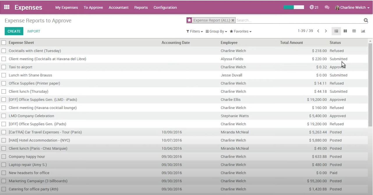 Expense management software | String Albania